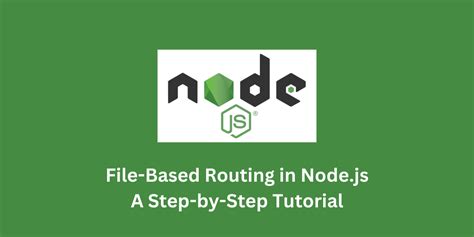 File Based Routing In Nodejs A Step By Step Tutorial By Rana Adnan