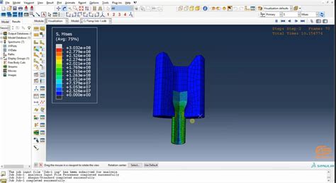 Forming In Abaqus Simulation CAE Assistant