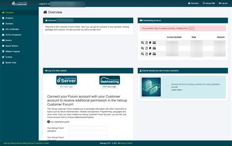 Netcup Auto Login To Webhosting Control Panel