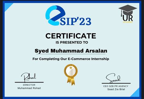 Syed Arsalan On Linkedin Internshipcompleted Professionalgrowth