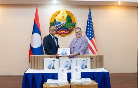 United States Provides Laptops To Lao Pdr In Support Of Asean Chair Year U S Mission To Asean