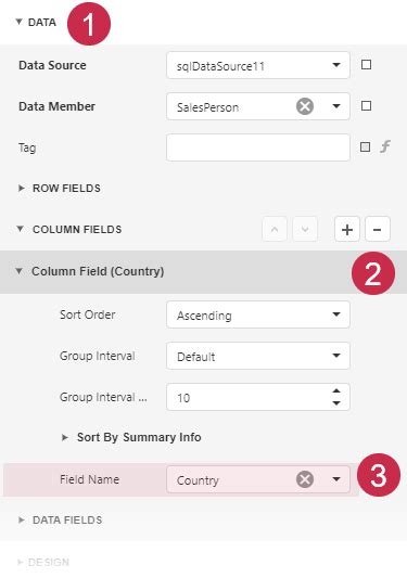 Designing Reports Create Reports Cross Tab Reports