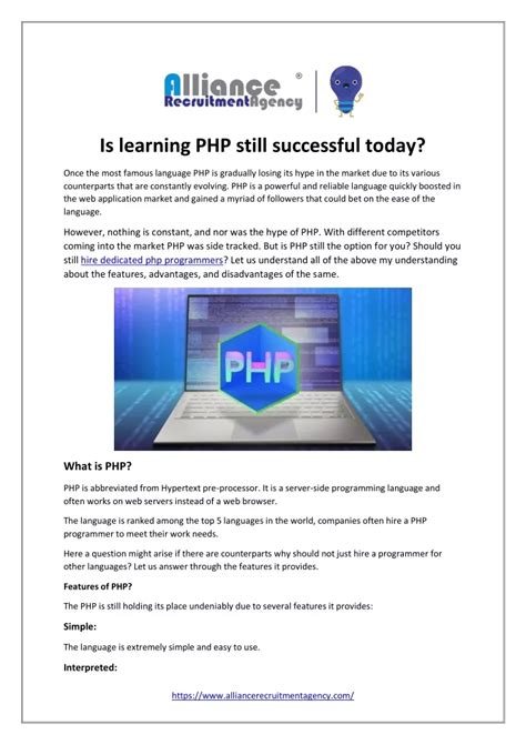 Ppt Hire Best Dedicated Php Programmers And Developers Powerpoint Presentation Id11673575