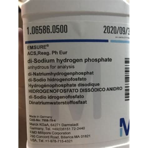 Jual Di Sodium Hydrogen Phosphate Natrium Hidrogen Fosfat Na2hpo4 Kota Makassar Chemical