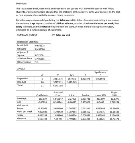 Solved Directions This Test Is Open Book Open Note And