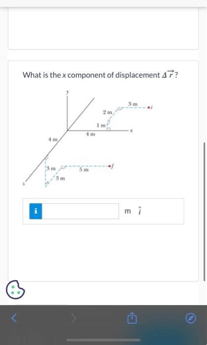Solved The Figure Shows Thes Initial Position I And The Chegg