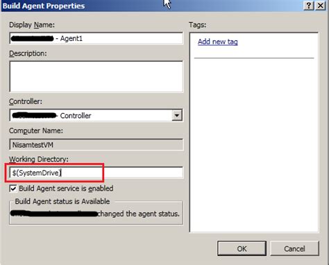 Windows Server 2008 R2 Tfs Build Hangs When Agent Working Directory Is Set To Systemdrive