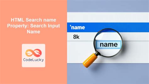 Html Search Placeholder Property Search Input Placeholder Codelucky