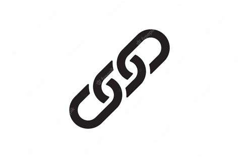 Premium Vector Chain Link Icon Connection Sign Vector Illustration Linked Interface Design
