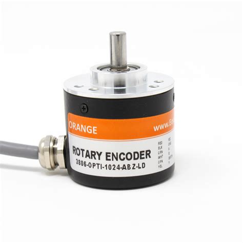 Orange 600 Ppr Abz 3 Phase Incremental Optical Rotary Encoder Aerokart India
