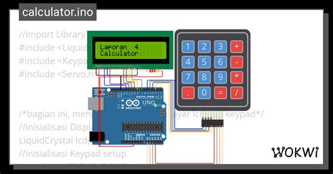 Calculator Wokwi Esp32 Stm32 Arduino Simulator