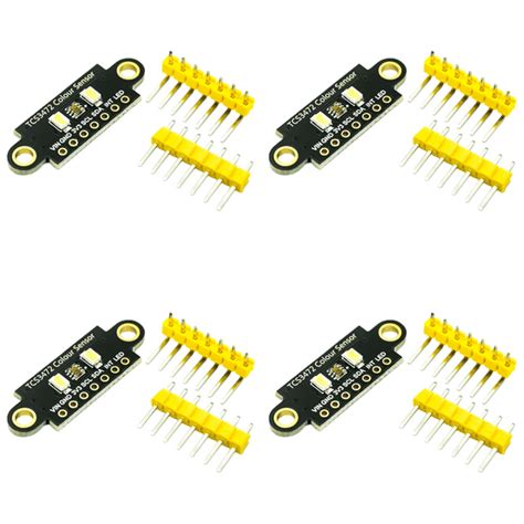 Módulo Reconocimiento Sensor Color Rgb Tcs34725 Iic Para Stm32 Rectangular Walmart En Línea