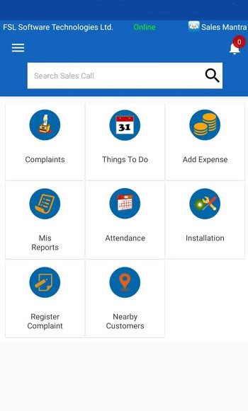 Crm On Mobile Salesmantra Crm