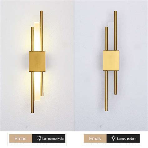 Promo Nordic Modern Lampu Dinding Kamar Tidur Lampu Dinding Ruang Tamu Lampu Dinding Minimalis