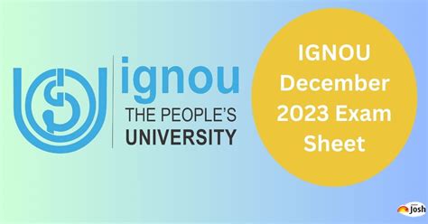 Ignou Date Sheet December 2023 Check Term End Examination Dates