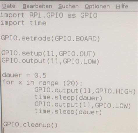 Raspberry Pi Leds Abwechselnd Blinken Linux