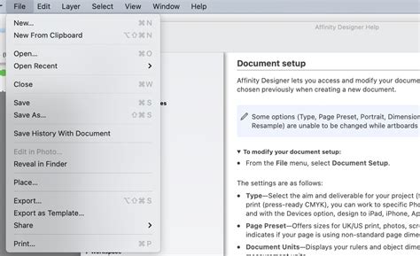 How To Change Document Size Where Is Document Setup Desktop Questions MacOS And Windows