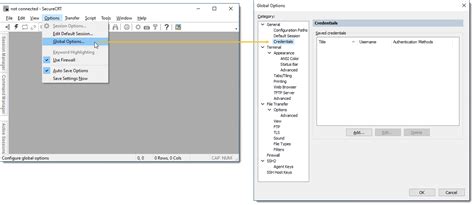 How To Manage Credentials In Securecrt And Securefx