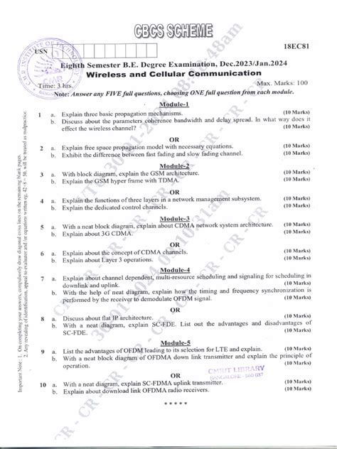Vtu Question Paper Of 18ec81 Jan Fab 2024 Pdf