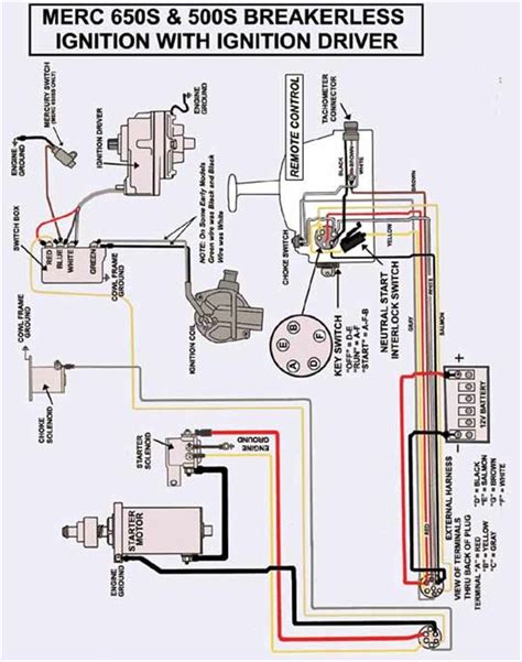 Mercury Outboard Ignition Switch Wiring