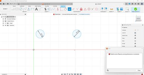 Equal Constraints Not Working Solved Fusion 360 Cad Langmuir Systems Forum