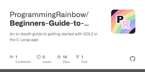 Github Programmingrainbowbeginners Guide To Sdl2 In C An In Depth