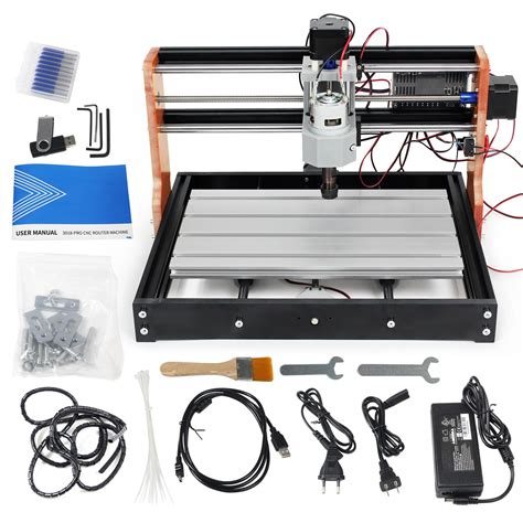 Buy Rattmmotor Upgrade 3018 Pro Cnc Wood Router Machine Kit 3 Axis Grbl Diy Mini Cnc Engraver