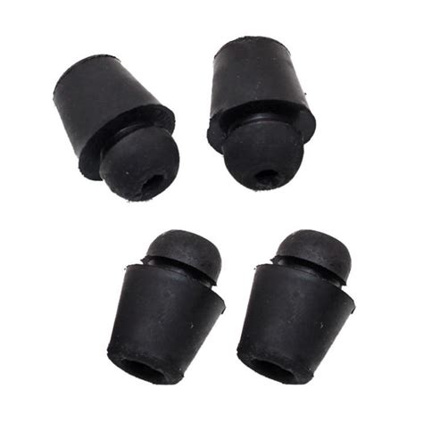 4pcs Door Rubber Buffer Block Soft Damper Rubber Particles Bumper Trunk