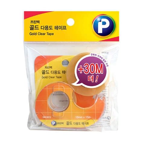 프린텍 Ga1830 골드테이프 실속형 And 30m 15x30 홈플러스 판매자택배