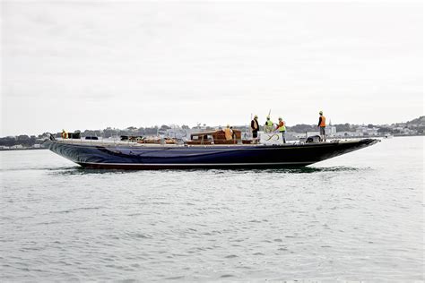 Classic J Class Superyacht Endeavour Launched After Refit At Yachting Developments — Yacht