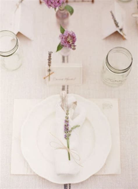 Best All Lavender Tables Images On Pinterest Centerpieces