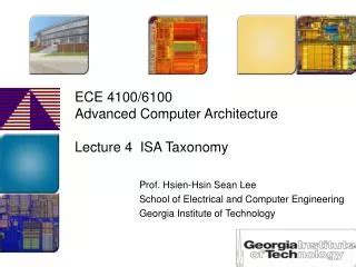 Ppt Ece Advanced Computer Architecture Lecture Memory