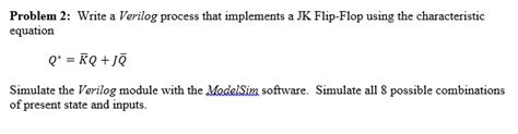 solved i can t figure out the verilog code for this in modelsim