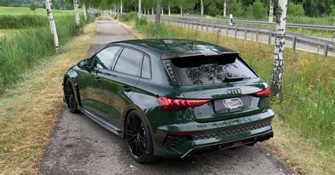 Cant Make The Scene Without Goodwood Green 200 Only Abt 2023 Rs3 R Sportback Is Smokin