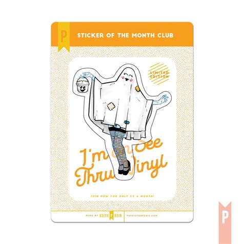 Sexy Ghost Sticker Mystery Bag — Keith P Rein The P Is For Penis