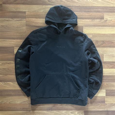 Y2k Oakley Hoodie L Depop