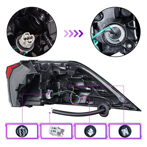 Archaic Tail Light Assembly For Toyota Rav4 2019 2020