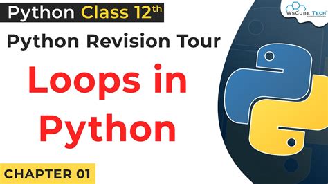 Loops In Python Range Function In Python Class 12 Computer Science With Python Class 12