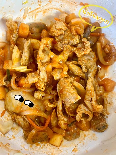 หมูผัดกิมจิ แกลเลอรีที่โพสต์โดย Khaofang Lemon8