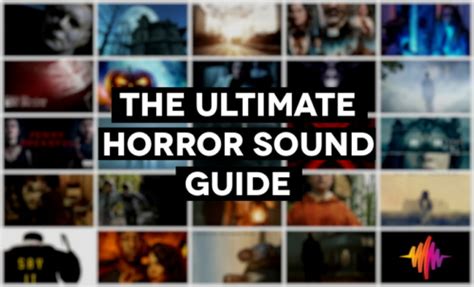 Learn From The Horror Sound Masters How To Design Scary Sounds With