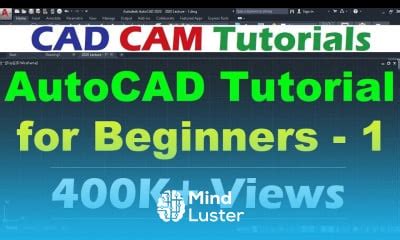 Learn AutoCAD Tutorial For Beginners 1 Mind Luster