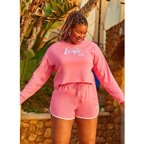 Plus Size Barbie Graphic Pullover 2000482756 Barbiepedia
