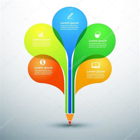 Bubble Template Vector Stock Vector By 10comeback 107199542