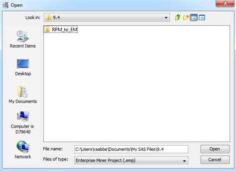 Tip Importing Sas® Rapid Predictive Modeler Projects Into Enterprise Sas Support Communities