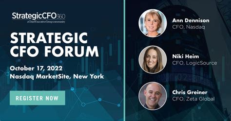 Strategic Cfo Forum The Key To Survival Now Smarter Data Smarter Decisions Logicsource