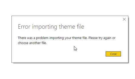 solved error importing theme file in power bi microsoft fabric community