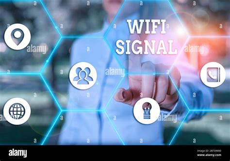 Conceptual Hand Writing Showing Wifi Signal Concept Meaning Provide Wireless Highspeed Internet