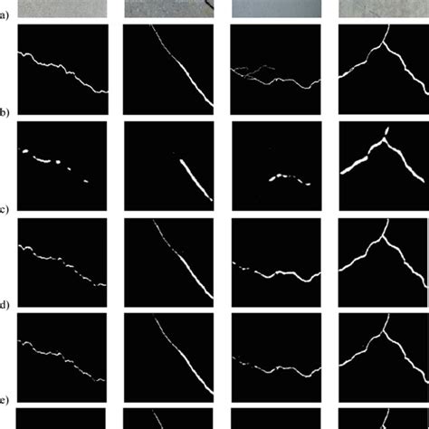Qualitative Assessment For Segnet Model Predictions Of Concrete Crack Download Scientific