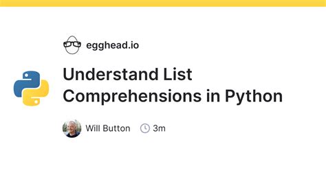 Understand List Comprehensions In Python