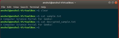 Encrypting And Decrypting The Files Using Gnupg In Linux Geeksforgeeks